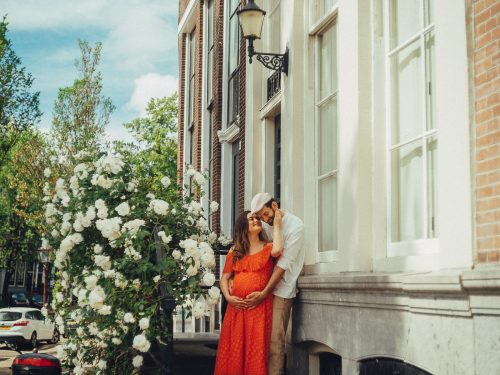 Candid Pregnancy Photoshoot in Amsterdam - Rudenko Photography